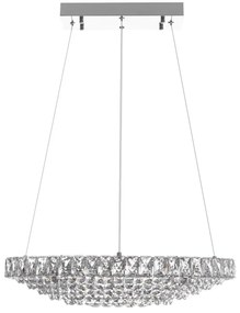 Toolight - zÃ¡vÄsnÃ¡ stropnÃ­ lampa crystal led - chrom - app775-1cp