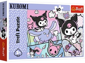 Trefl Puzzle Zábava s Kuromi 27x20cm 30 dílků