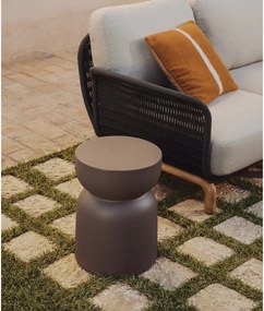 Betonový kulatý zahradní stolek ø 32 cm Garbet – Kave Home