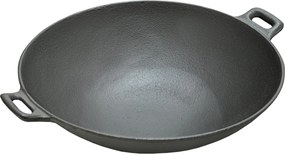 Pánev cattara grilovací pánev wok litina 31cm