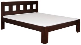 Postel Gordon Zvolte rozměr postele: 120x200 cm, Vyberte odstín dřeva: Kaštan 19