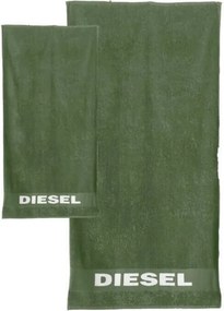 XXXLutz SADA RUČNÍKŮ A OSUŠEK, zelená Diesel - Sady ručníků - 004113001602