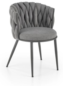HALMAR K516 židle šedá