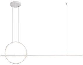 Redo Redo 01-1734 - LED Stmívatelný lustr na lanku GIOTTO LED/46W/230V bílá UN1305