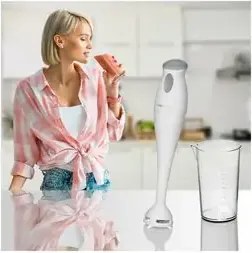 Clatronic SM 3577 bílá / Ponorný mixér / 180W