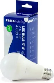 Tesla LED žárovka BULB E27 17W / 2100lm / 4000K / 220° / denní bílá