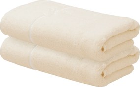 Livarno® Froté ručník, 50 x 100 cm, 500 g/m2, 2 kusy (bílá)