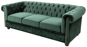Chesterfield pohovka 3-místná MIDAS Dekorhome