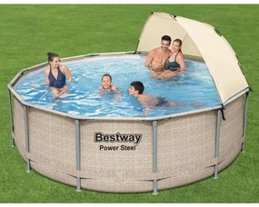 Bestway Power Steel Bazénový set s přístřeškem 396 x 107 cm - Default Title