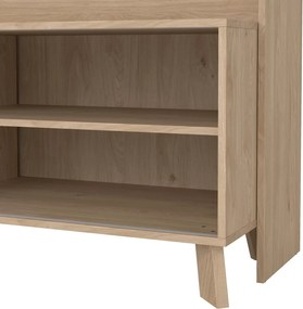 FALCO TV stěna Iker 718 jackson hickory/bílá