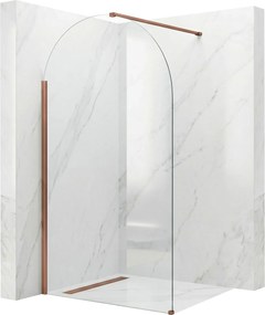 Rea, Sprchová zástěna Rea Heaven Brush Copper 120, REA-K6689