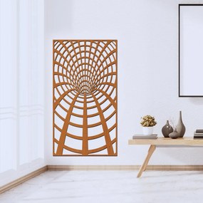 dřevo života Dekorační panel na zeď TUNEL Zvolte rozměr (cm): 45x80, Zvolte barvu dekoru: Třešeň