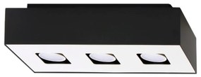 Sollux Lighting Stropní svítidlo MONO 3 Černá