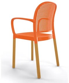 Gaber Plastová židle PANAMA BL armrest Barva plastu Gaber zelená 42