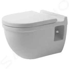 DURAVIT - Starck 3 Závěsné WC, s HygieneGlaze, bílá (2215092000)