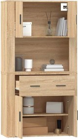 Skříň highboard dub sonoma kompozitní dřevo 3185370