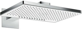 Hansgrohe Rainmaker Select - Hlavová sprcha 460, 2 proudy, sprchové rameno 46 cm, bílá/chrom 24005400