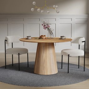 Jídelní stůl STELLA 120 cm dub přírodní