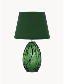 Stolní lampa se skleněnou podstavou Crystal Velvet