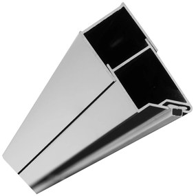 Rea - MOLIER magnetický profil pro sprchové dveře 190cm, chrom, REA-K3261