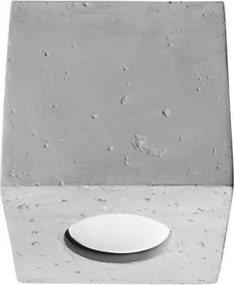 Stropní svítidlo SOLLUX Quad GU10 1x40W bez zdroje SL.0489 beton