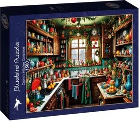 BLUEBIRD Puzzle Nostalgie vánoční kuchyně / 1500 dílků / 85 × 61 cm