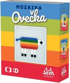 SEVA Mozaika Ovečka / 338 dílků / Plast / od 5 let