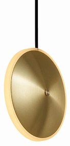 Svěšené kovové kruhové svítidlo Chrona Dish Vertical Průměr: 140 mm