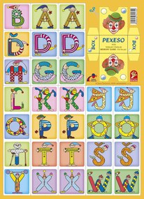 AKIM Hra Pexeso Abeceda *SPOLEČENSKÉ HRY* 701750