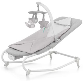 KINDERKRAFT Houpátko vibrující s melodií Felio 2 Stone Grey 0m+, do 9 kg