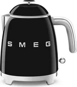 SMEG 50's Retro Style černá / Rychlovarná konvice mini / 0.8L / 1400W