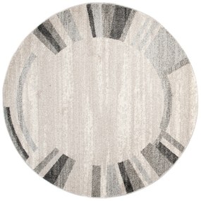 Chemex Kulatý koberec Ostrava - moderna 1 - béžový Rozměr koberce: 130x130 cm