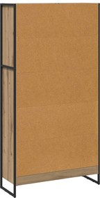 Knihovna 80 x 30 x 155 cm Kompozitní dřevo Umělecký dub 3403009