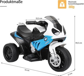 Costway 6 V elektrická motorka dětské motorkové elektrické vozidlo pro děti