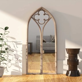 Zrcadlo pískové 100 x 45 cm železo do interiéru 3093519