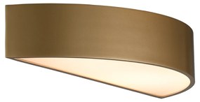 ACB Iluminacion Nástěnné LED svítidlo ISIA, š. 56 cm, 2x22W, CRI90, CCT switch 3000-4000K Barva: Zlatá, Stmívání: ON/OFF
