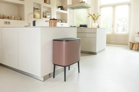 Brabantia BO Touch Bin 11+23L saténově hnědá