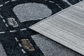 Dywany Łuszczów Dětský kusový koberec Fun Track grey ROZMĚR: 160x220