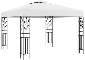 Altán 3 x 3 m bílý 180 g/m² 312242