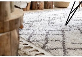 Dywany Luszczow Kusový koberec BERBER TANGER B5940, krémovo hnědý Rozměr koberce: 160 x 220 cm