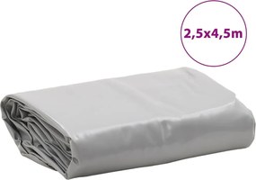 vidaXL Plachta 2,5 x 4,5 m 650 g/m² [156077] Barva: Bílá