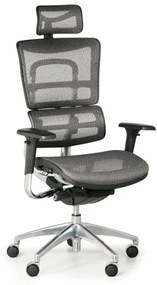 Multifunkční kancelářská židle WINSTON SAA, šedá