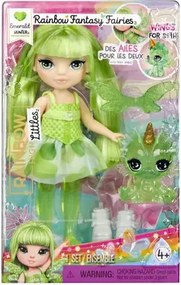 MGA Rainbow High Littles Fantasy Fairies - Emerald / Panenka víla / od