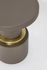 BIZZOTTO Designový odkládací stolek MUDIT hnědý 0747264