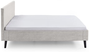 Čalouněná postel DENIS 180x200, šedá
