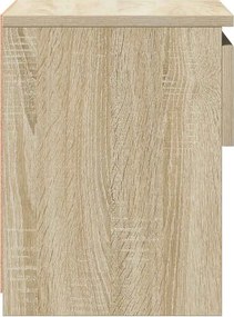 vidaXL Noční stolky 2 ks 40 x 30 x 39 cm kompozitní dřevo [803460] Barva: dub sonoma