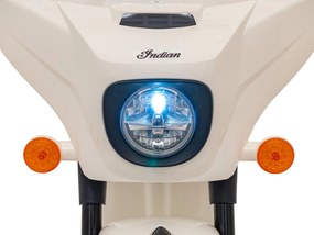 Ramiz Dětská motorka Chopper INDIAN bílá