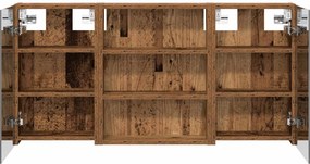 Sada koupelnových skříněk 3 ks 100 x 10,5 x 50 cm 3403686