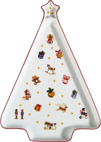 XXXLutz SERVÍROVACÍ PODNOS, keramika, 36/25,3/2,1 cm X-Mas - Sváteční nádobí - 0056530185