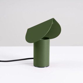 Khaki hliníková LED stolní lampa (výška 15 cm) BISCUIT – Thoro